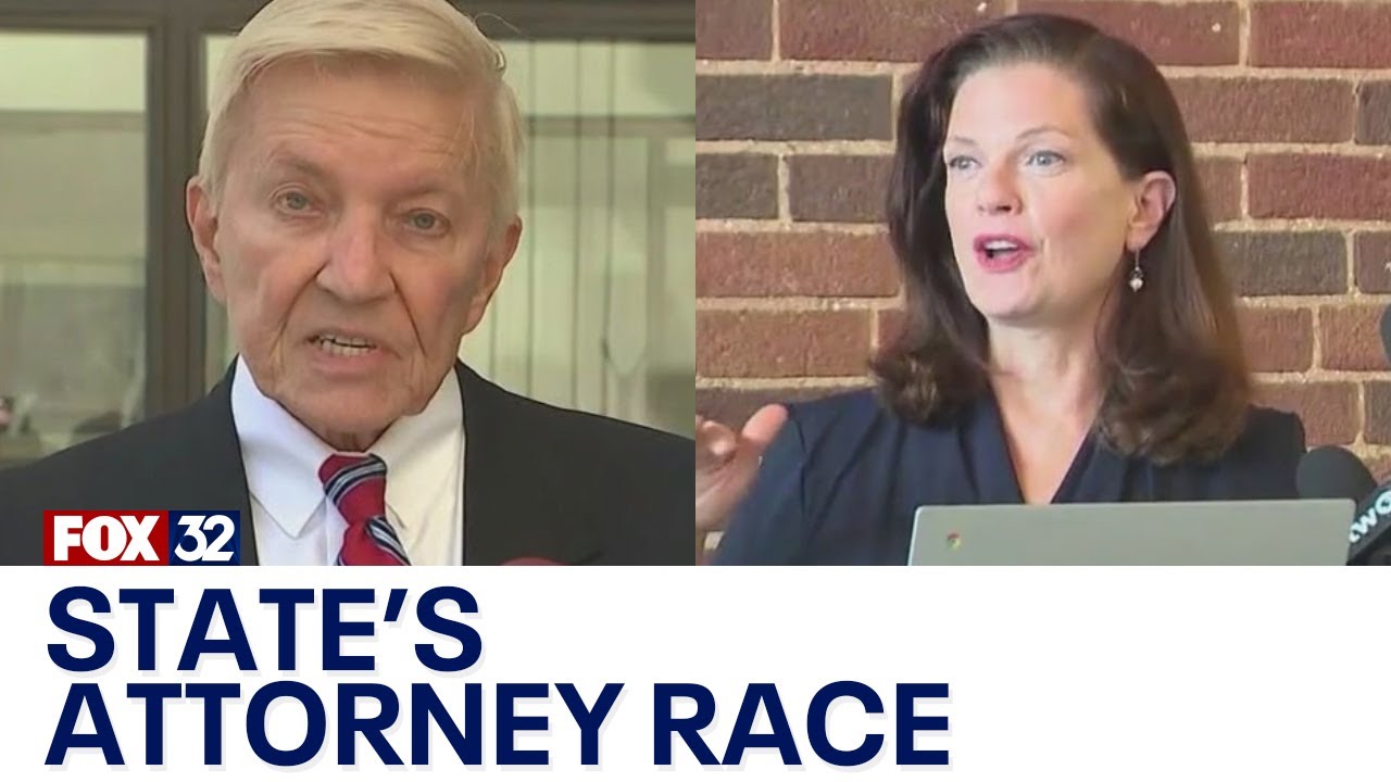 Cook County state's attorney candidates ramp up rhetoric - YouTube