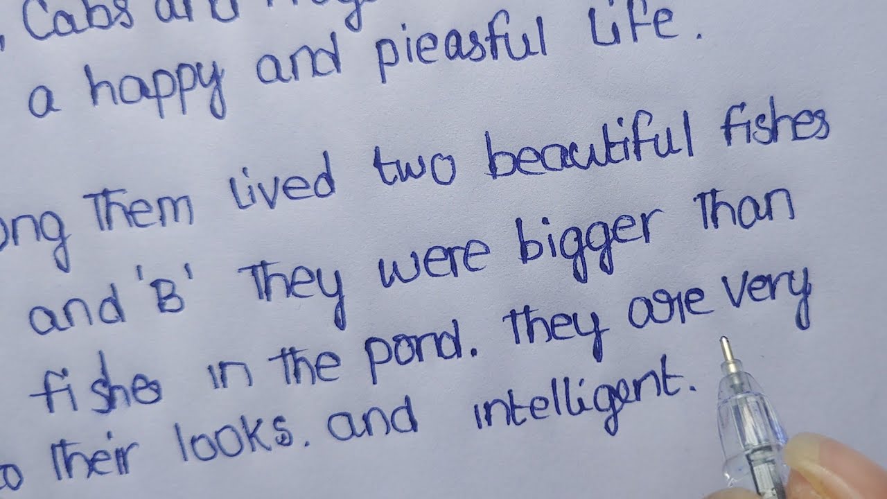 Hand writing tips | how to write good hand writing | writing skills ...