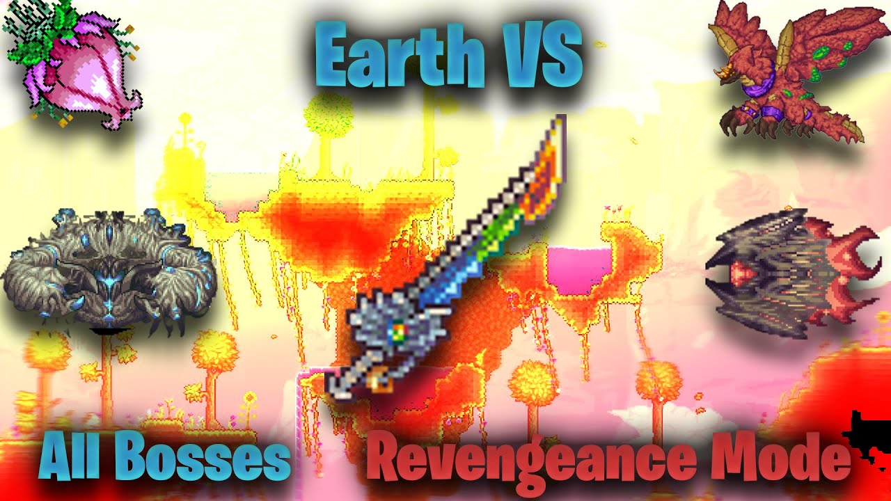 Earth VS All Terraria Calamity And Vanilla Bosses! - YouTube