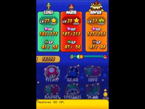 Mario & Luigi: Bowser's Inside Story Walkthrough Part 21: Dimble Wood ...