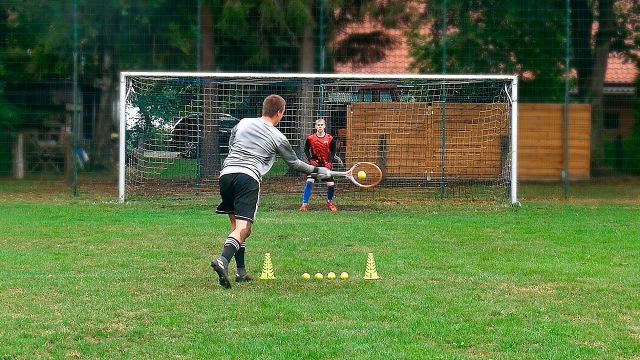 Torwart Tennis Challenge! KEEPER-SPLASH-BATTLE Folge 1/4 - YouTube