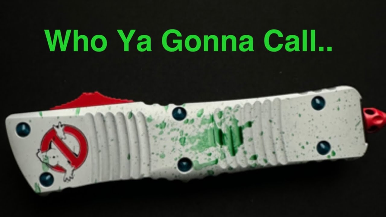 Microtech Combat Troodon Ghostbusters Edition OTF Knife Discussion ...