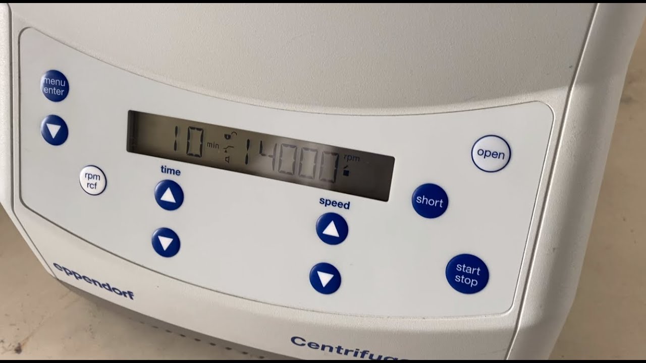 Emergency Lid Release Eppendorf 5424 Centrifuge - YouTube