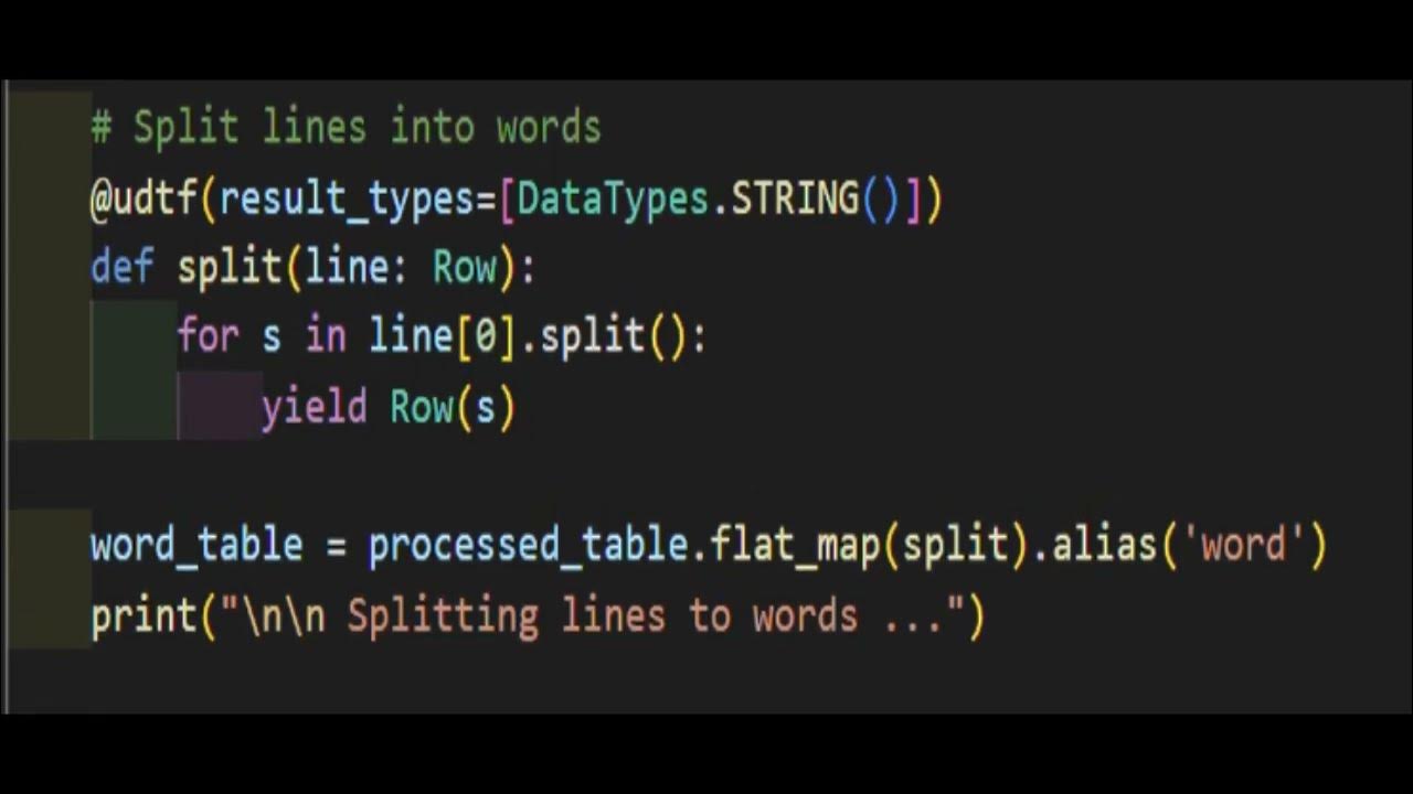Real Time Tweets Word Count Streaming Pipeline with Python, Kafka, Flink, Elasticsearch and ...
