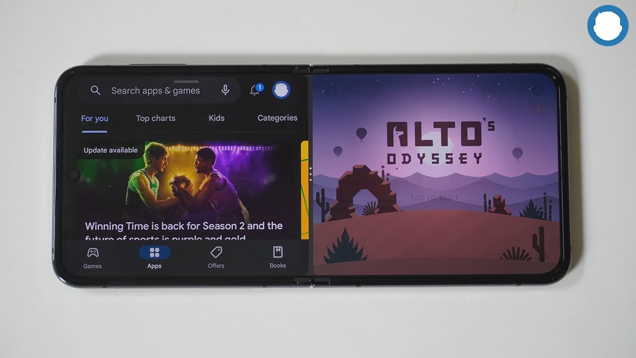How To Use Split Screen on Samsung Galaxy Z Flip 5 - Multitasking - YouTube