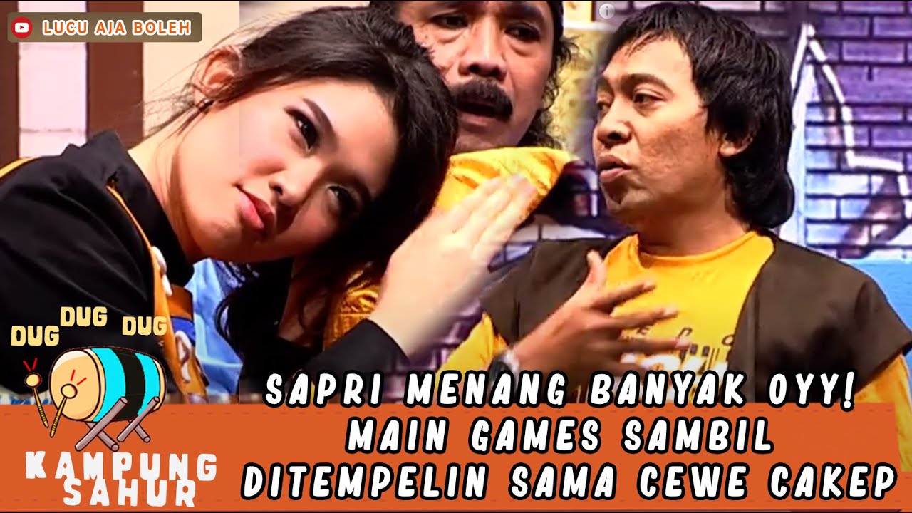 SAPRI MENANG BANYAK OYY! MAIN GAMES SAMBIL DITEMPELIN SAMA CEWE CAKEP ...