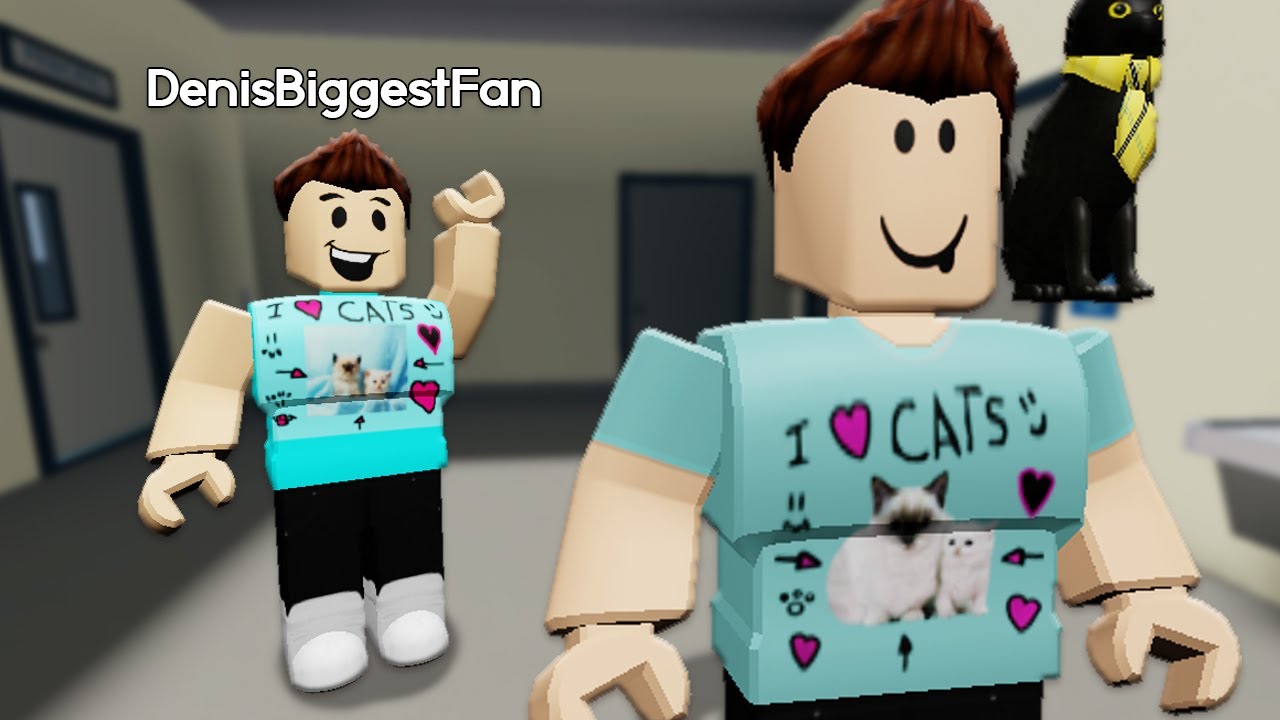 Finding the biggest Denis Roblox fans! - YouTube