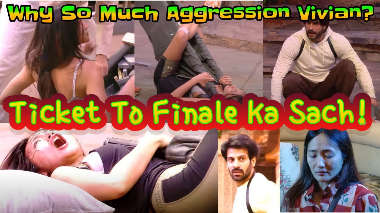 Bigg Boss 18: Ticket to Finale Task Mein Vivian Ko Aggressively Khelne Ki Kya Zarurat Thi? - YouTube