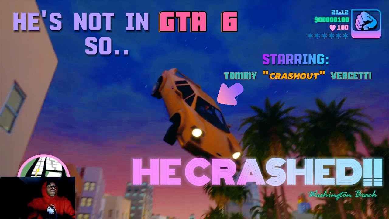 VICE CITY star CRASHES OUT When he Finds Out he's NOT in GTA 6 - YouTube