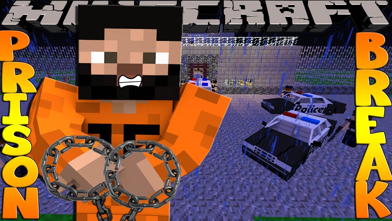 Minecraft PRISON BREAK - LITTLE LIZARD, THE NEW PRISON GUARD!! - YouTube