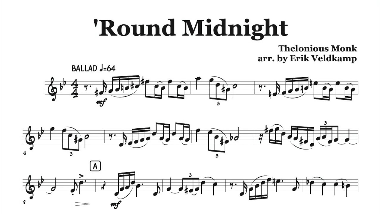 'Round Midnight (4 trumpets) - YouTube