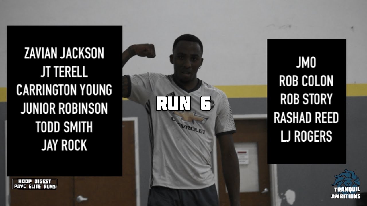 Run 6: Junior Robinson, JT Terrell, Rob Colon, Rashad Reed, Todd Smith ...