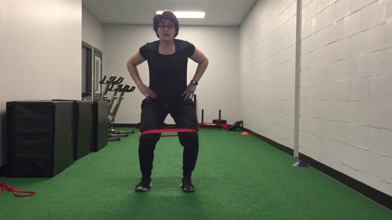 Mini Band Series (Lateral, Monster Walk) - YouTube