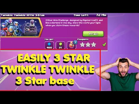 Easily 3 Star Twinkle Twinkle 3 star base. clash of clans.#coc#gaming ...
