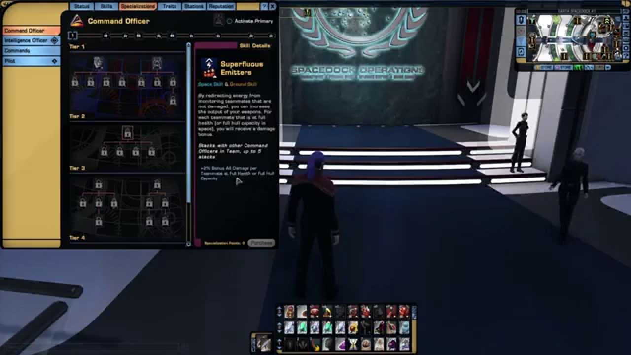 Bridge Officer Training Revamp & New Specialisation Tree | Tribble ...