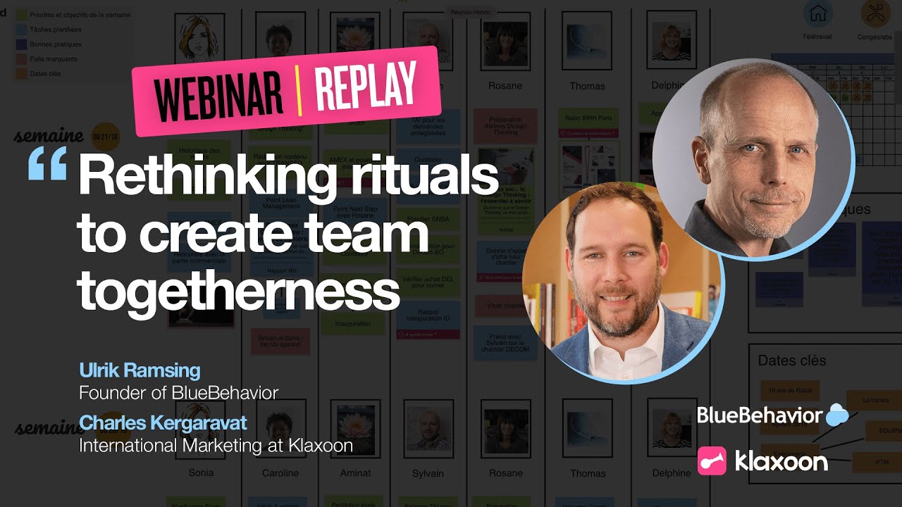Rethinking rituals to create team togetherness | Klaxoon webinar - YouTube