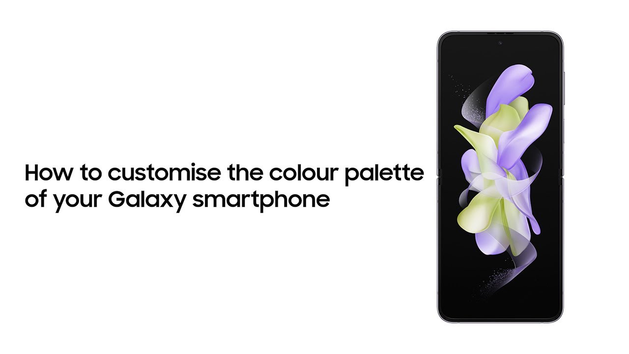 How to customise the colour palette of your Samsung Galaxy smartphone ...