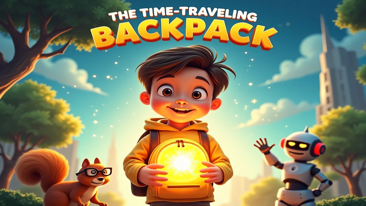 The Time-Traveling Backpack | A Magical Adventure for Kids 🌟🎒 - YouTube