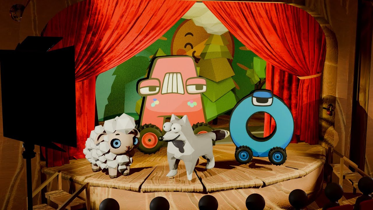 Alphabet lore Theater Animation - YouTube