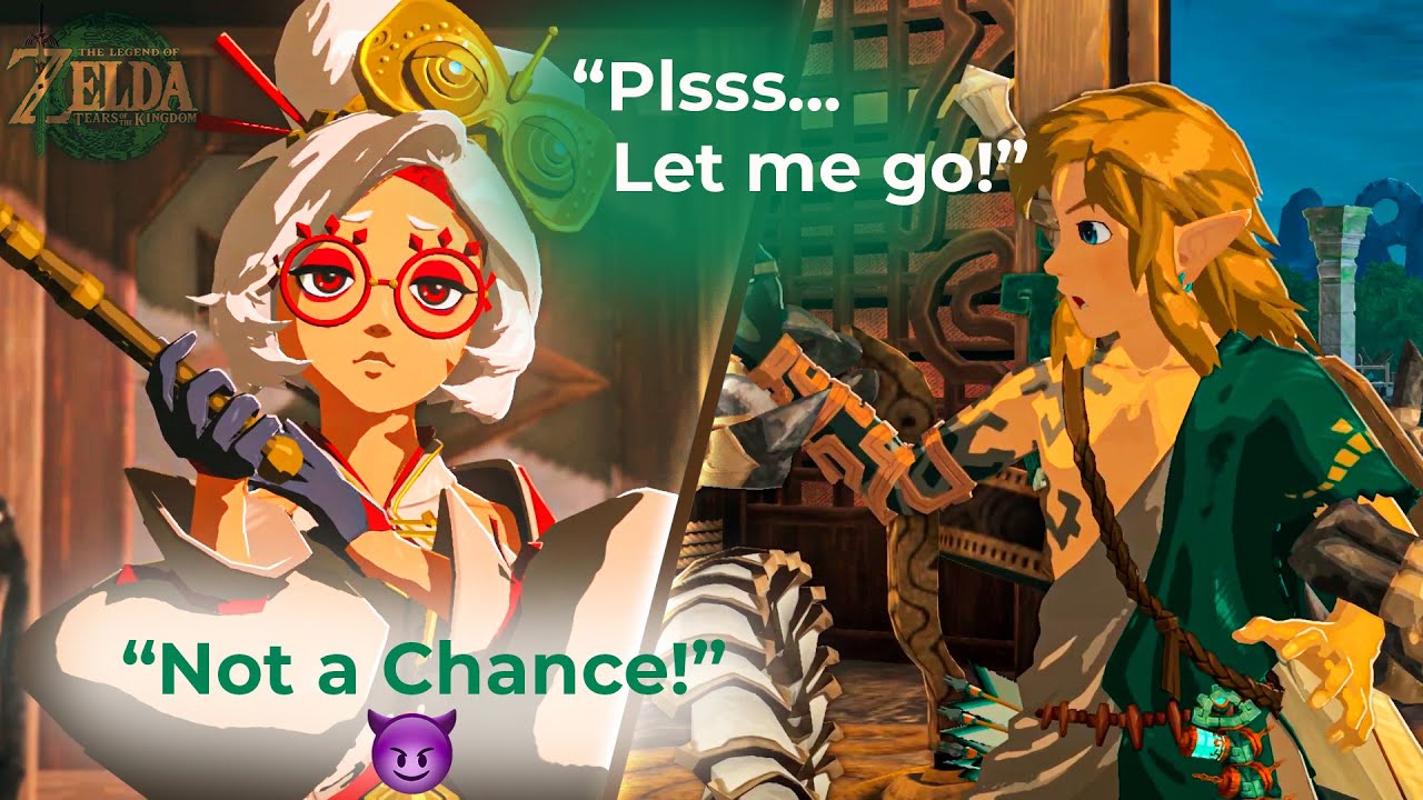 Purah caught Link! | The Legend of Zelda: Tears of the Kingdom Gameplay ...