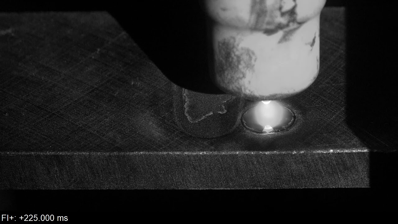 welding pool taken with highspeed camera and CAVILUX laser - YouTube