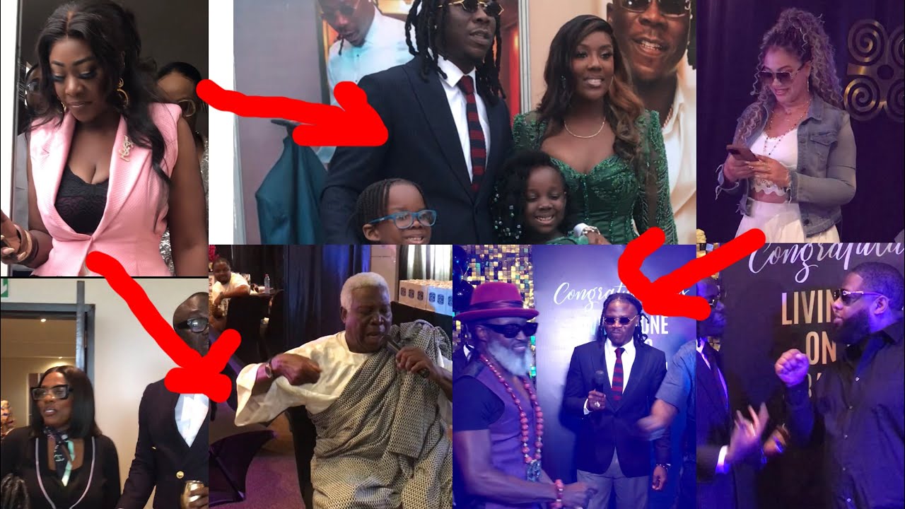 Aww! Stonebwoy got emotional as he was surprise with huge party after ...