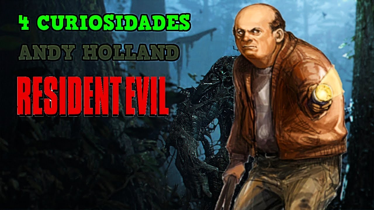 4 Curiosidades de ANDY HOLLAND (Resident Evil) - YouTube