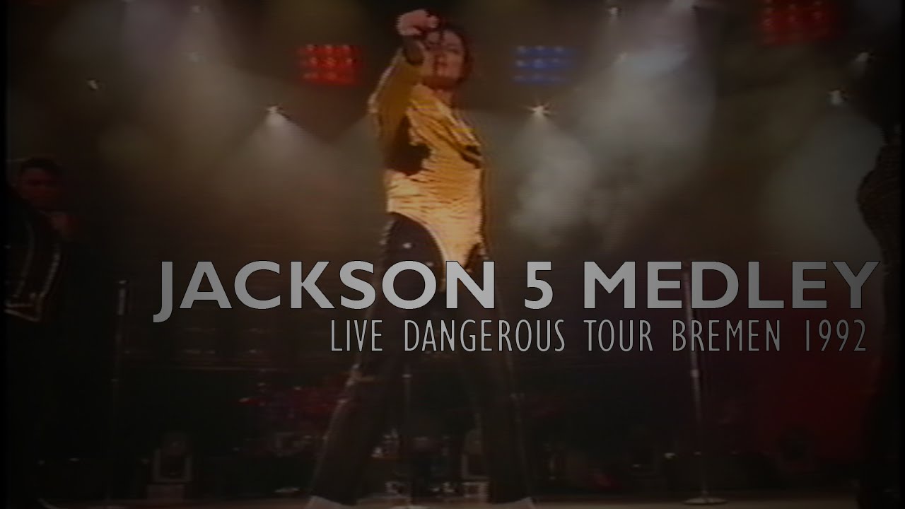 Michael Jackson - "J5 Medley" live Dangerous World Tour Bremen 1992 ...