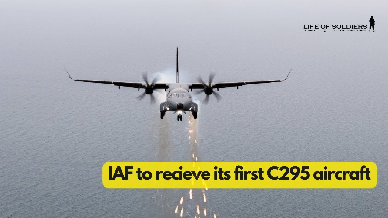 Indian Air Force to receive its first C295 Aircraft - YouTube