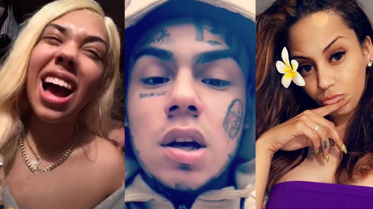 6ix9ine BABY MAMA GOES OFF on Chief Keef Baby Mama - YouTube