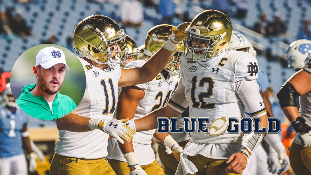 Mike Goolsby Raves About Notre Dame's Ian Book & Tommy Rees - YouTube