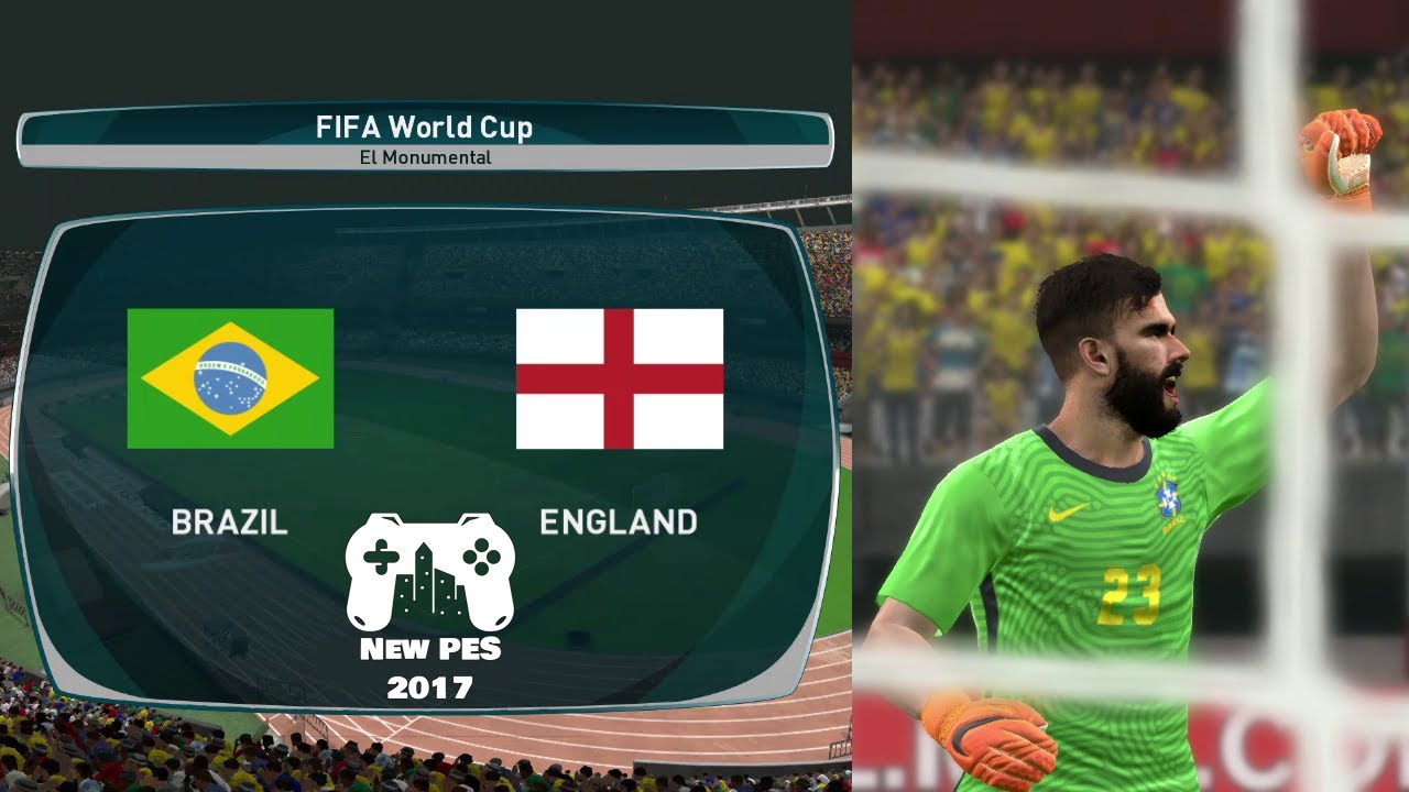Brazil VS England - Highlights | FIFA World Cup - Semi-Final - YouTube