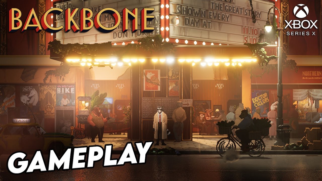 BACKBONE - GAMEPLAY - XBOX SERIES X - XBOX GAME PASS - YouTube