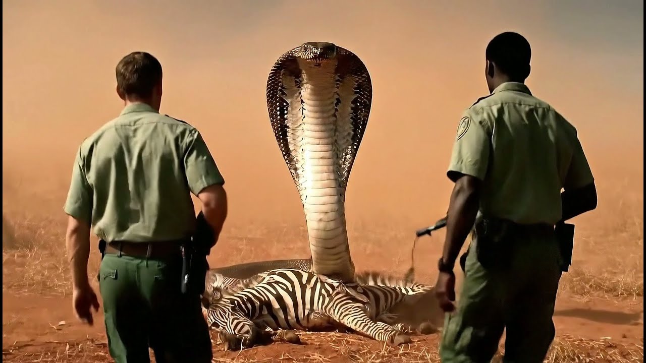 Journey to Rescue Zebras from the Attack of Giant King Cobra - YouTube