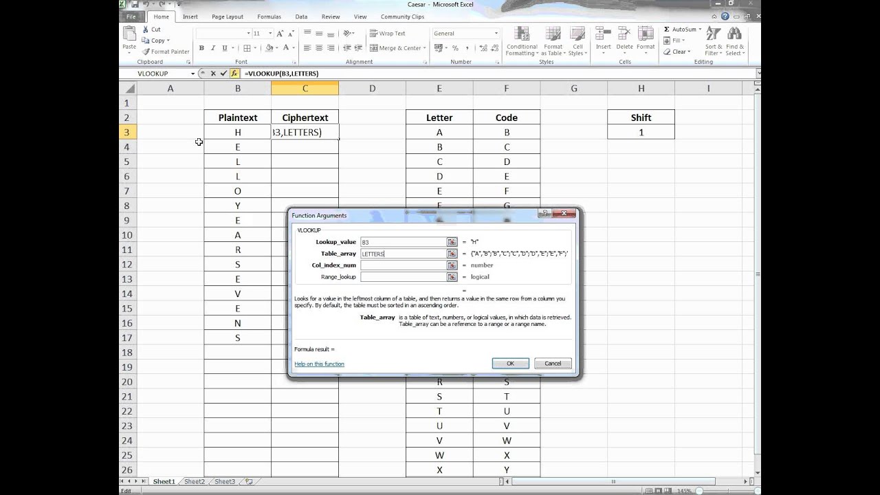 Caesar Cipher Solver 3 of 3 - YouTube