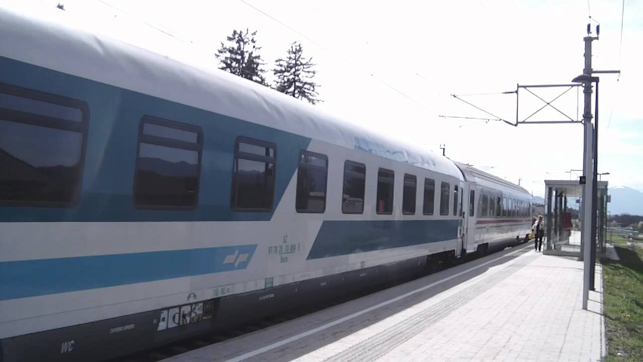 Einfahrt IC 311 (Villach Hbf - Zagreb Gl.k.) in Faak am See - YouTube