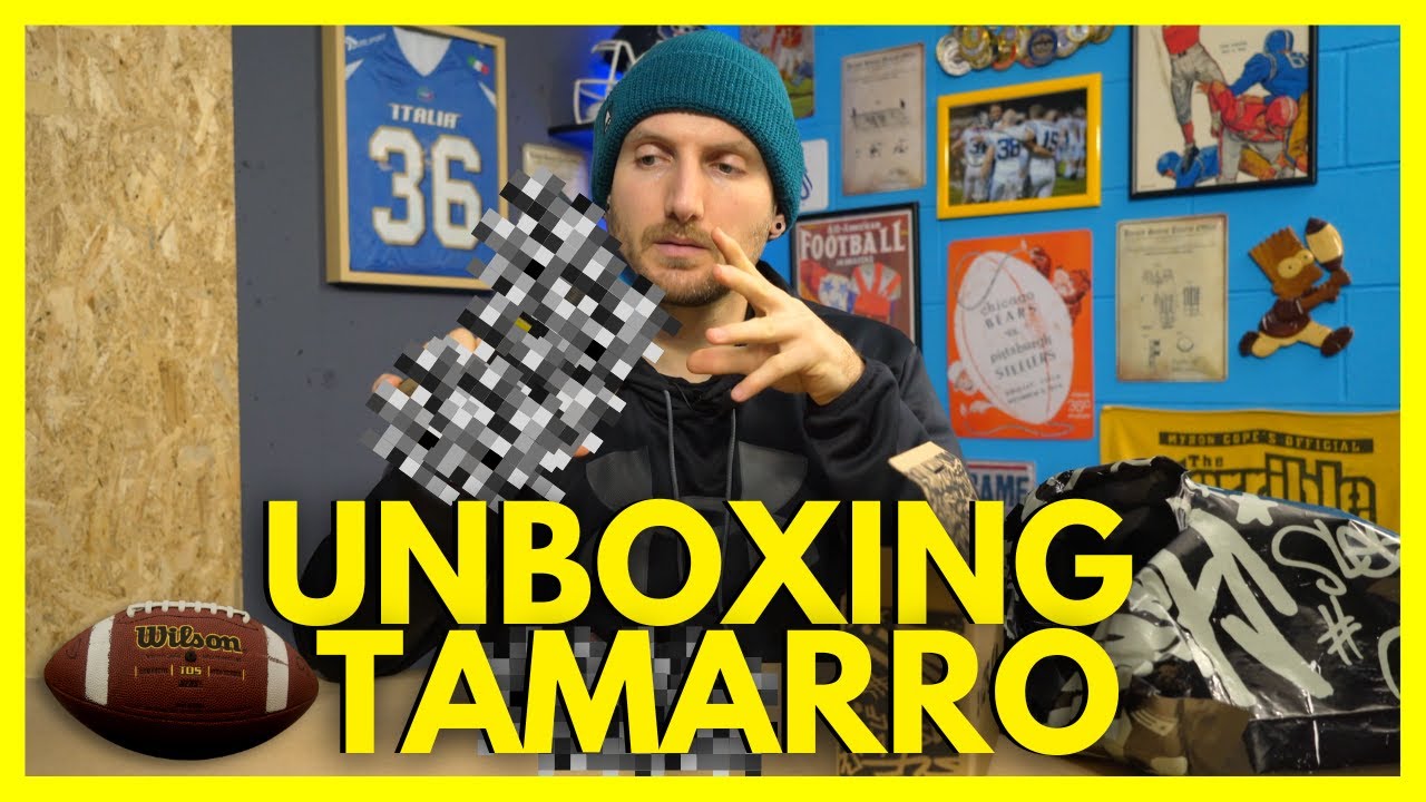 Unboxing Tamarro - Football americano - YouTube