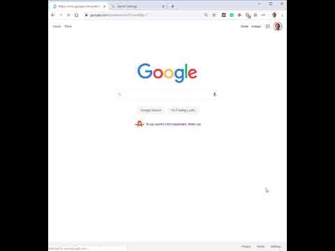How to set Google search parameters - YouTube
