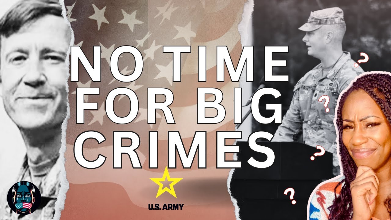 Outrageous Action, Lenient Reprimand: Army's Troubling Trend - YouTube