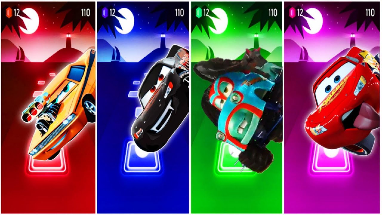 Mater 🆚Evil Lightning McQueen ⚡🆚 Cars Mater Exe 🆚 Lightning McQueen 95⚡ ...