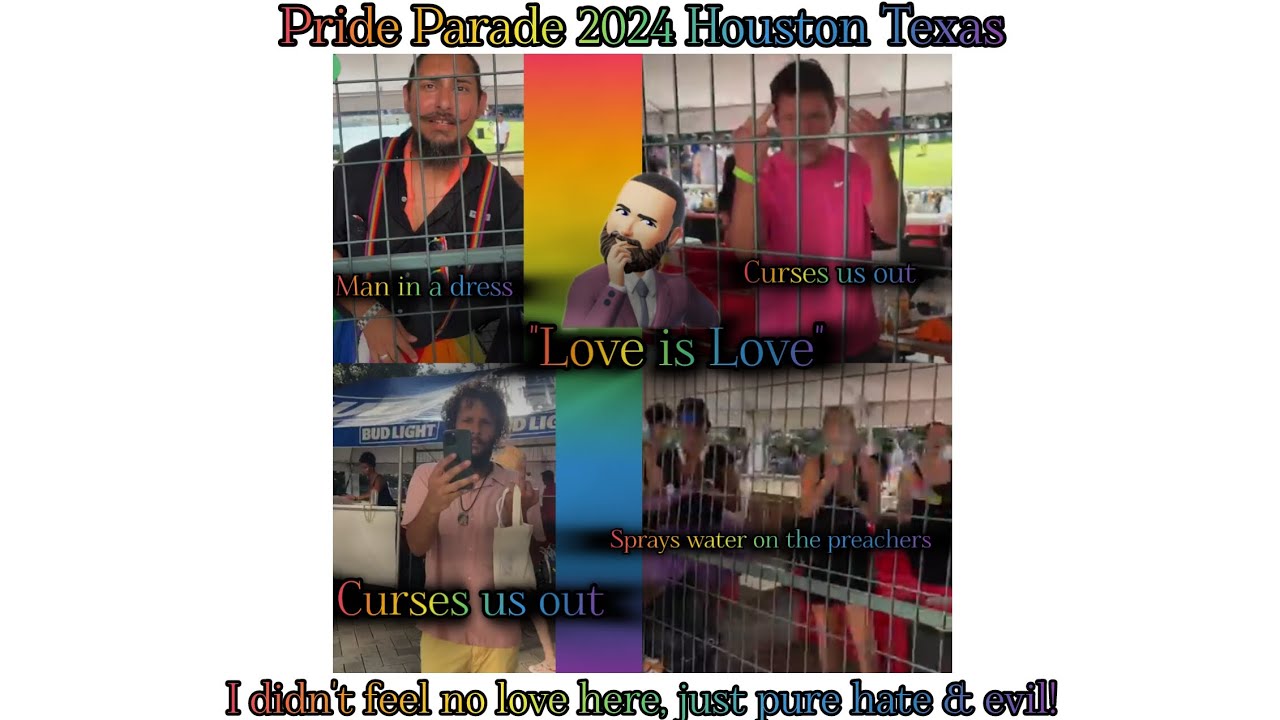 Pride Parade 2024 Houston Texas "Love is Love" - YouTube