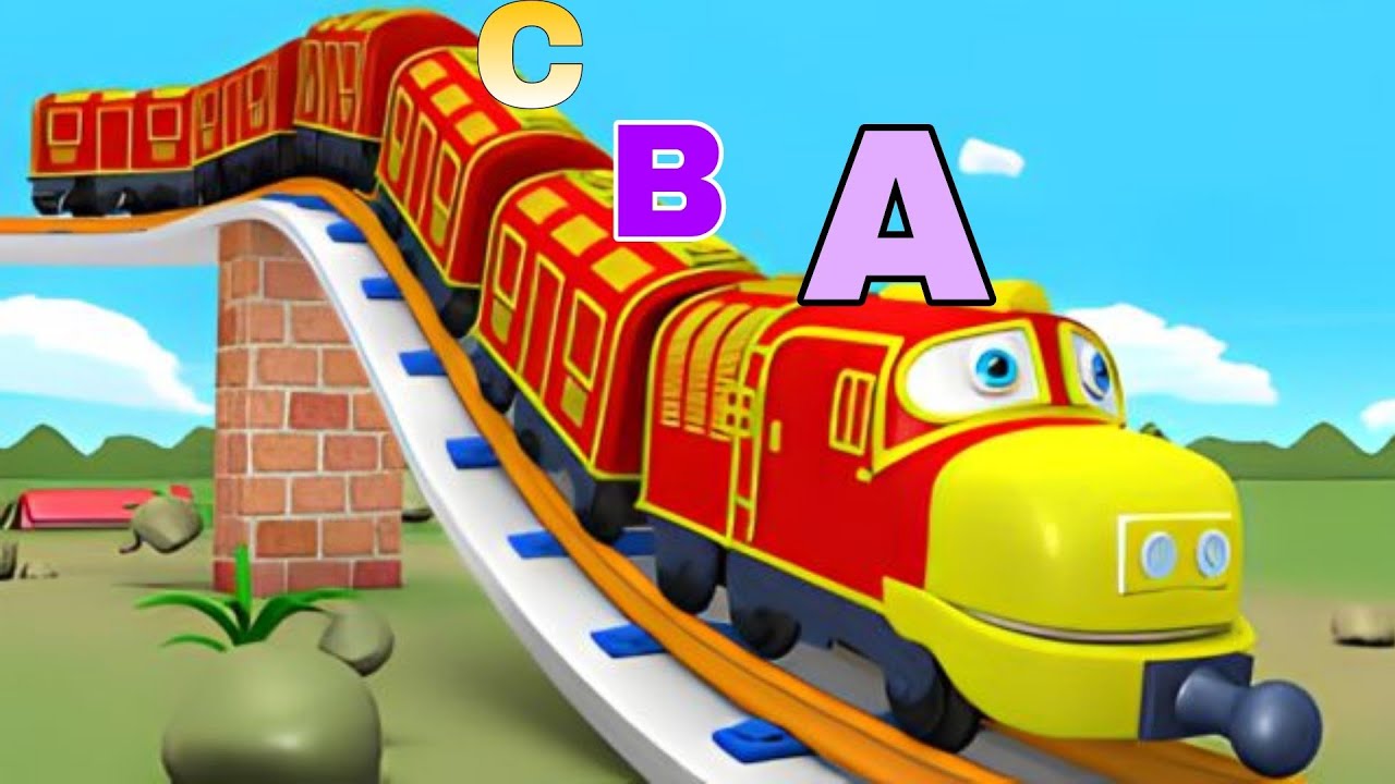 ABCD Alphabet Train 🚂🚋🚃 || Kids Education Video - YouTube