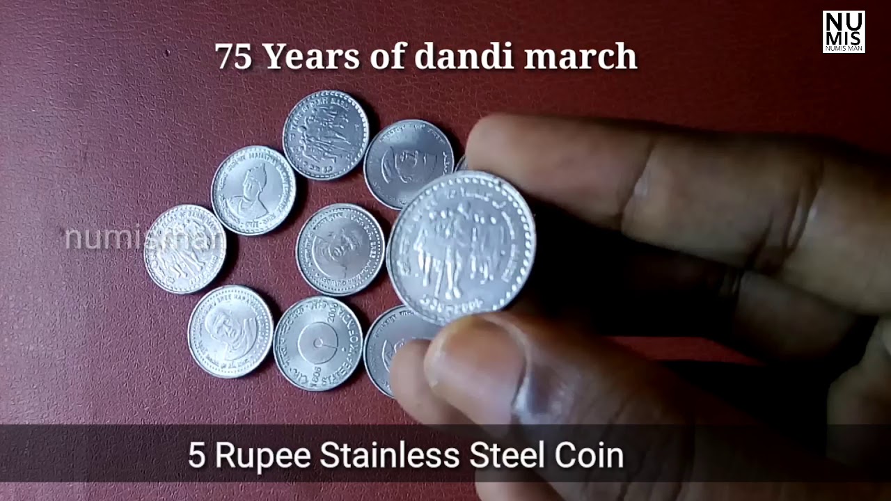 5 Rupee Indian Coins Stainless Steel Commemorative Indian Coins | 5 Rs ...