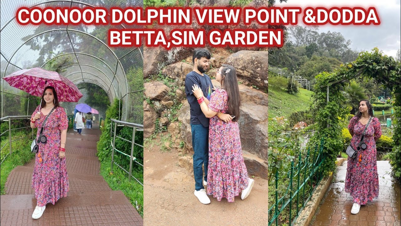 Coonoor Dolphin View Point & Dodda betta View point,Sim Garden - YouTube