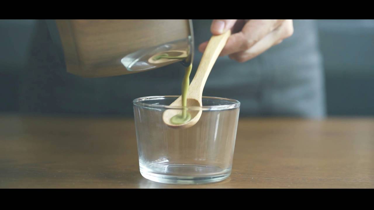 Chia Seed Green Tea Agar-agar - YouTube