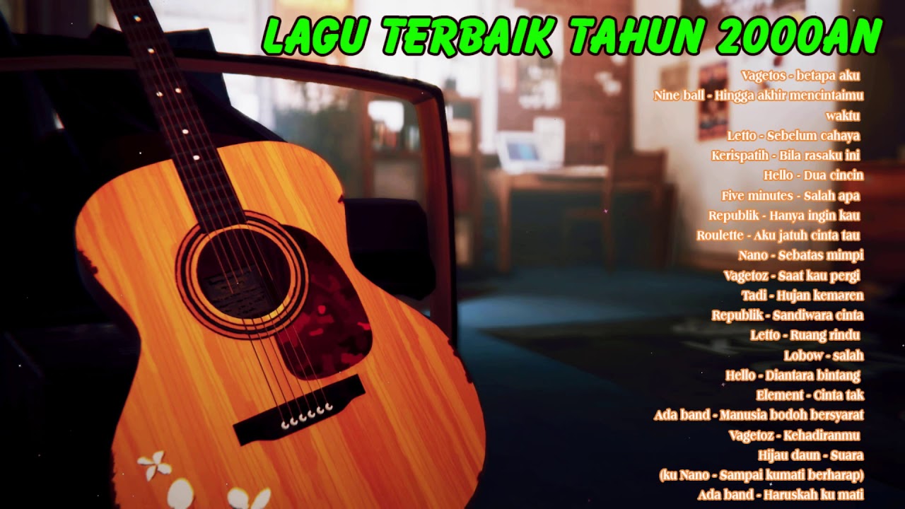 20 lagu band terpopuler di tahun 2000'an, kumpulan lagu kenangan yg ...