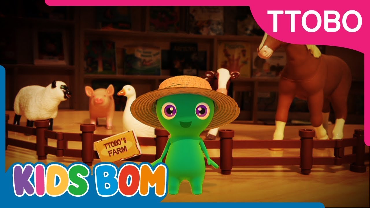 The Farmer in the Dell | TTOBO | KIDS Story - YouTube