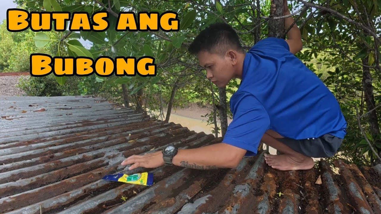 PAGLALAGAY NG VULCASEAL SA BUTAS NG BUBONG| Katuba Official - YouTube