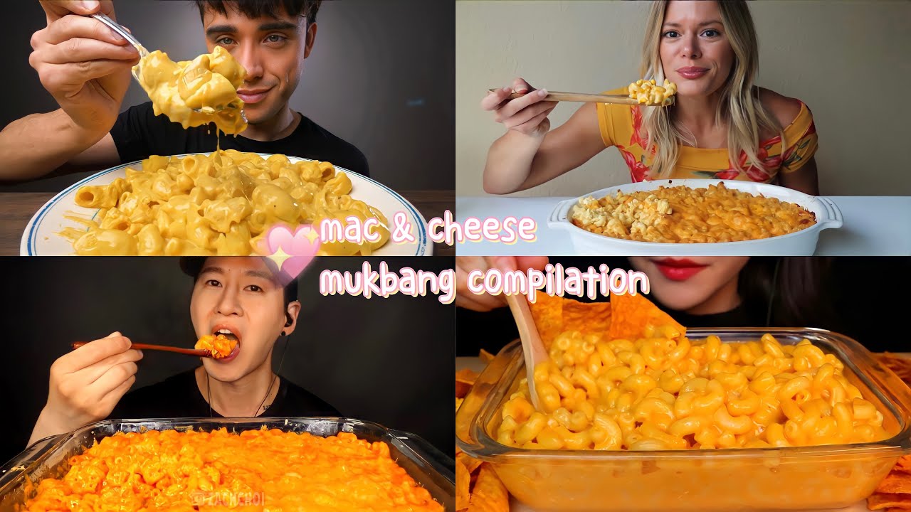 MAC & CHEESE MUKBANG COMPILATION 🧀 - YouTube