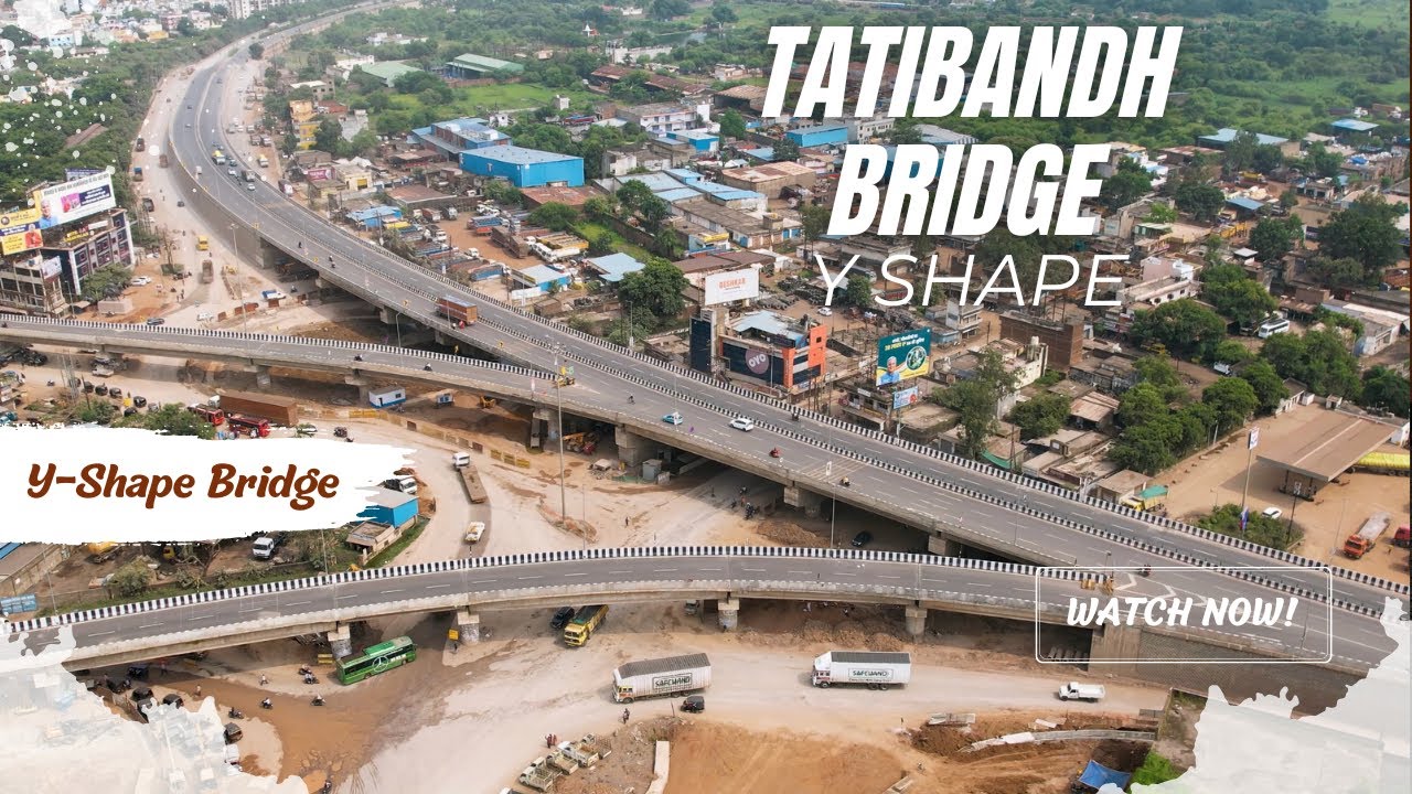 Tatibandh & Kumhari Flyover Bridge Project Update || Chhattisgarh's 1st ...